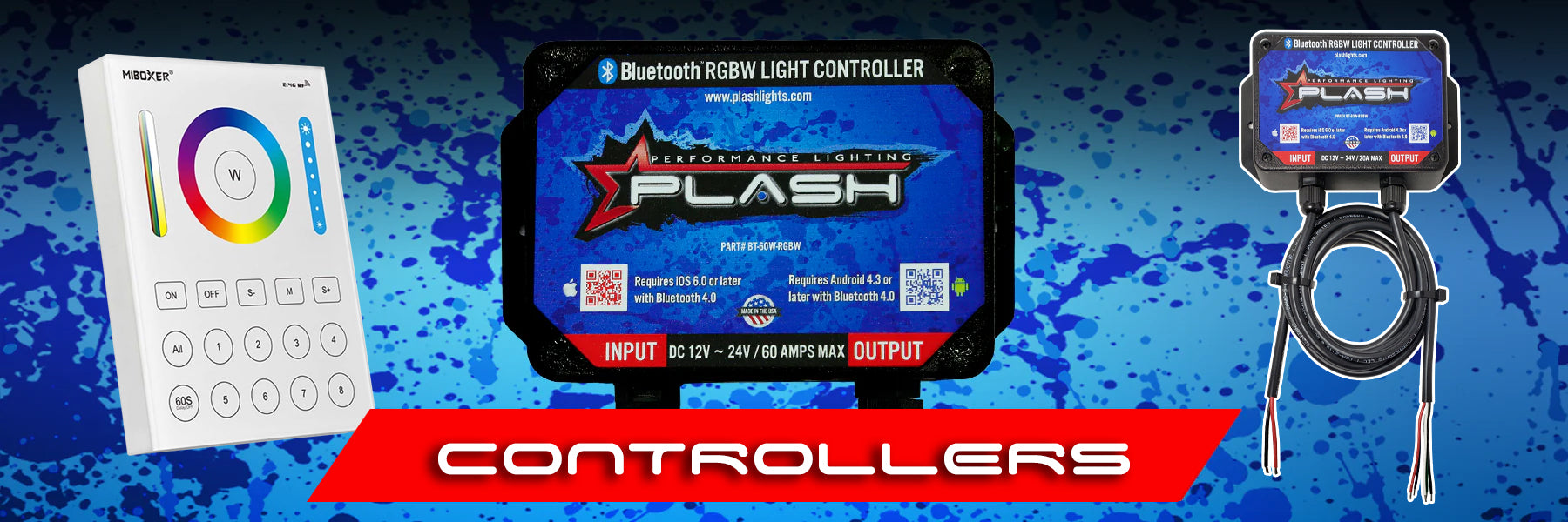 Low Voltage Lighting Controller | Bluetooth & Waterproof | Plash