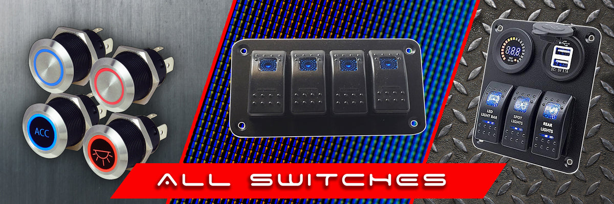 Marine Push Button Switches | Rocker Switch | High Quality