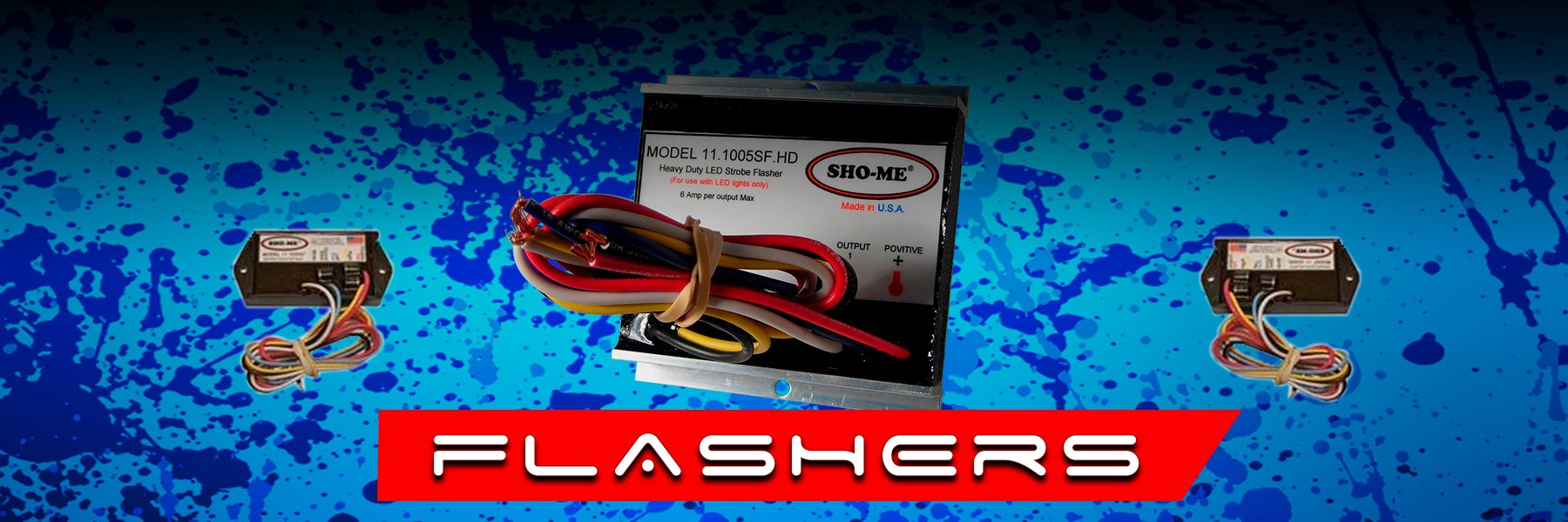 LED Flashers | Heavy - Duty Sho-Me Lights | Plash
