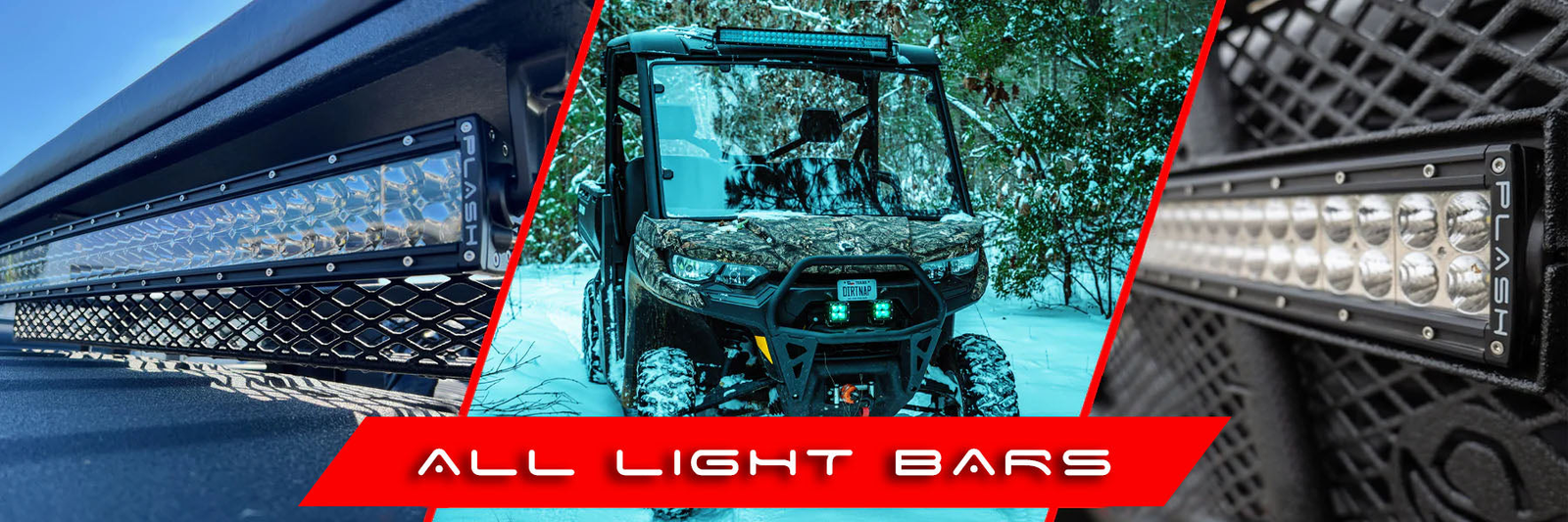 Boat & Hunting LED Light Bars-Saltwater Tested | Plash