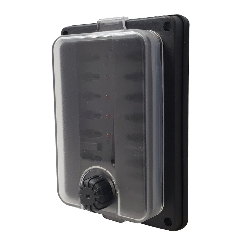 10 Way Marine-Auto Fuse Box | Waterproof | LED Indicator