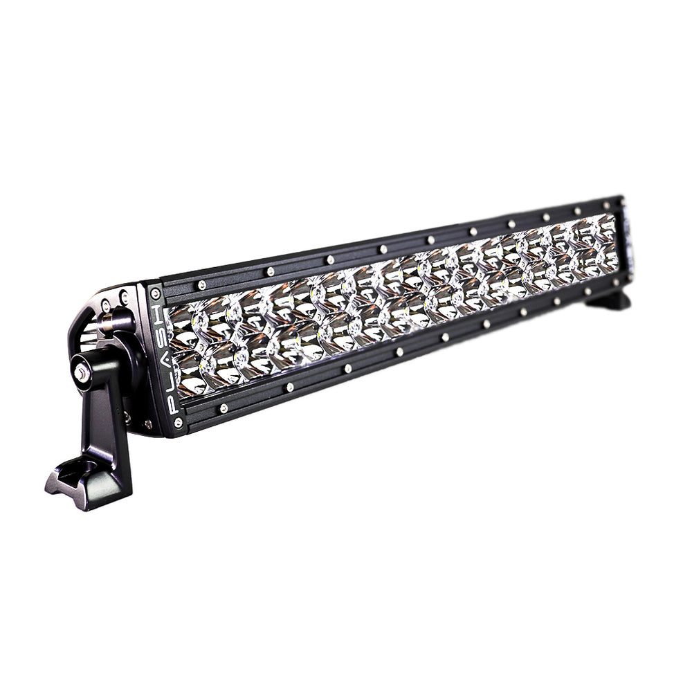 PlashLights 16" XX-Series LED Light Bar - Marine Black (5W)
