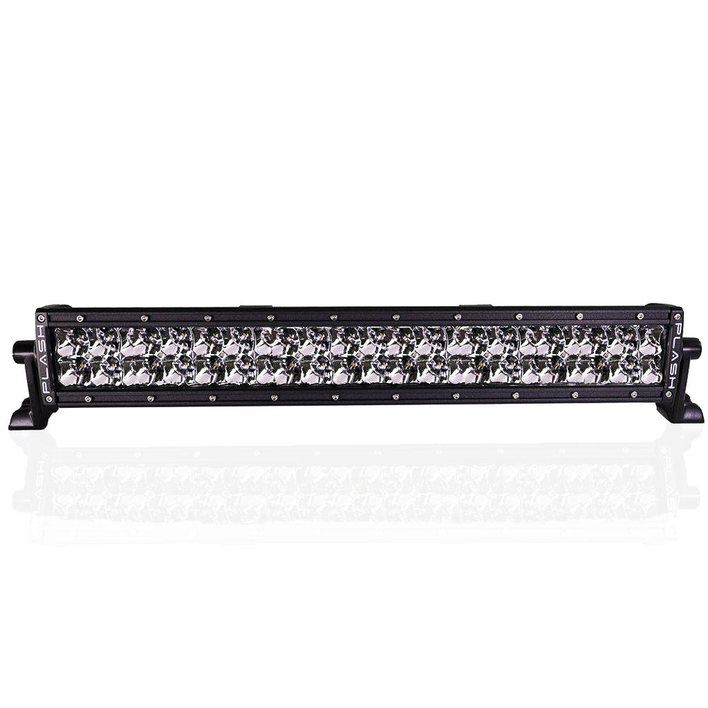 PlashLights 16" XX-Series LED Light Bar - Marine Black (5W)