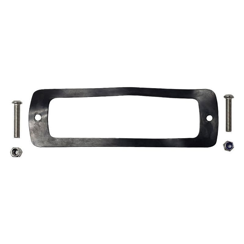 6" Flush Mounted LED Reverse Light | Black Housing | Plash