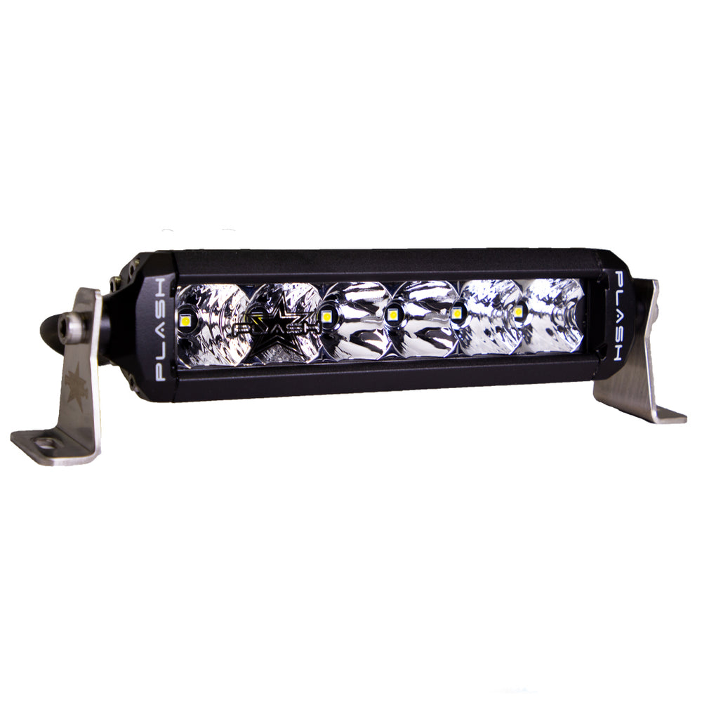 6" Single Row LED Light Bar | 5W-Osram | IP69K | Plash