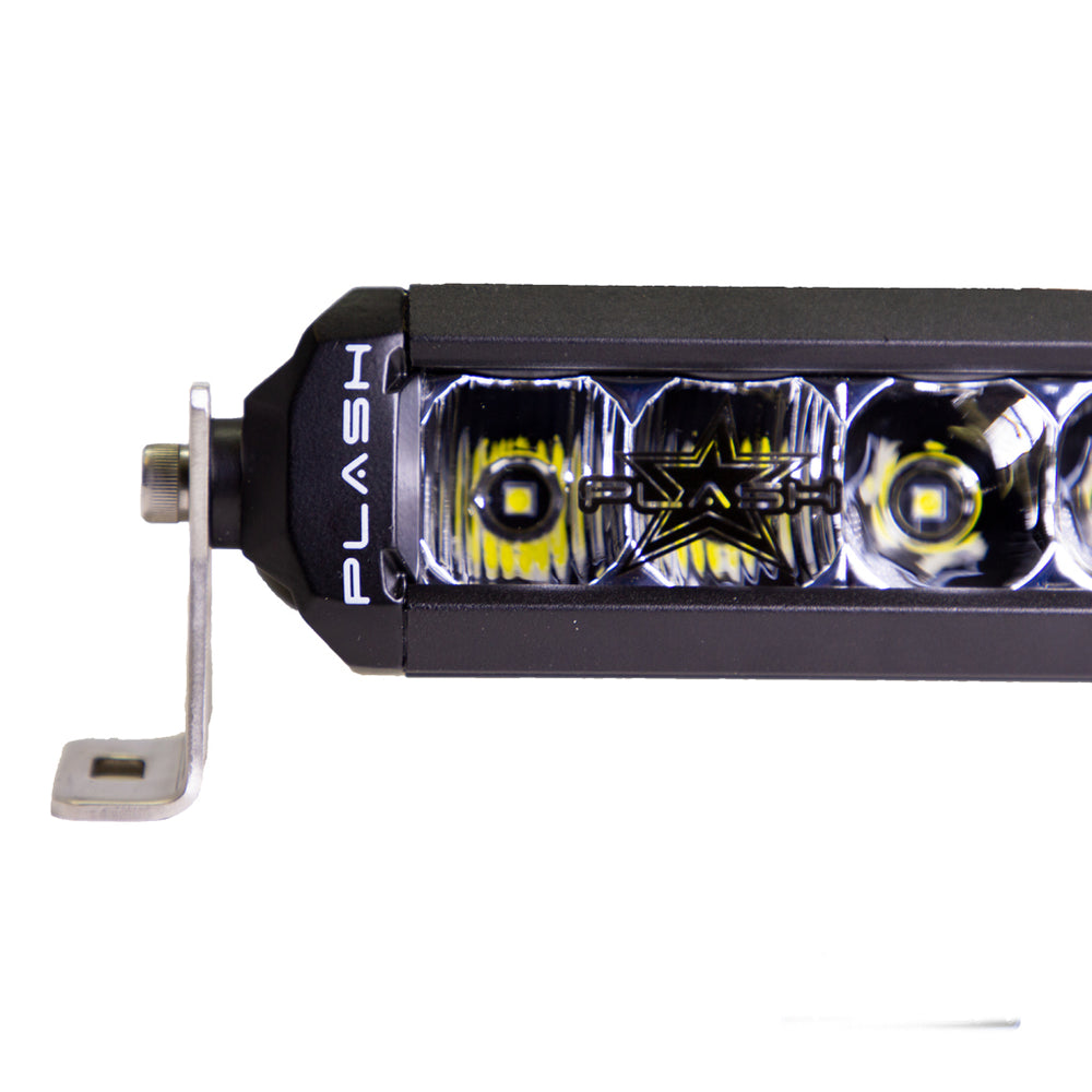 6" Single Row LED Light Bar | 5W-Osram | IP69K | Plash