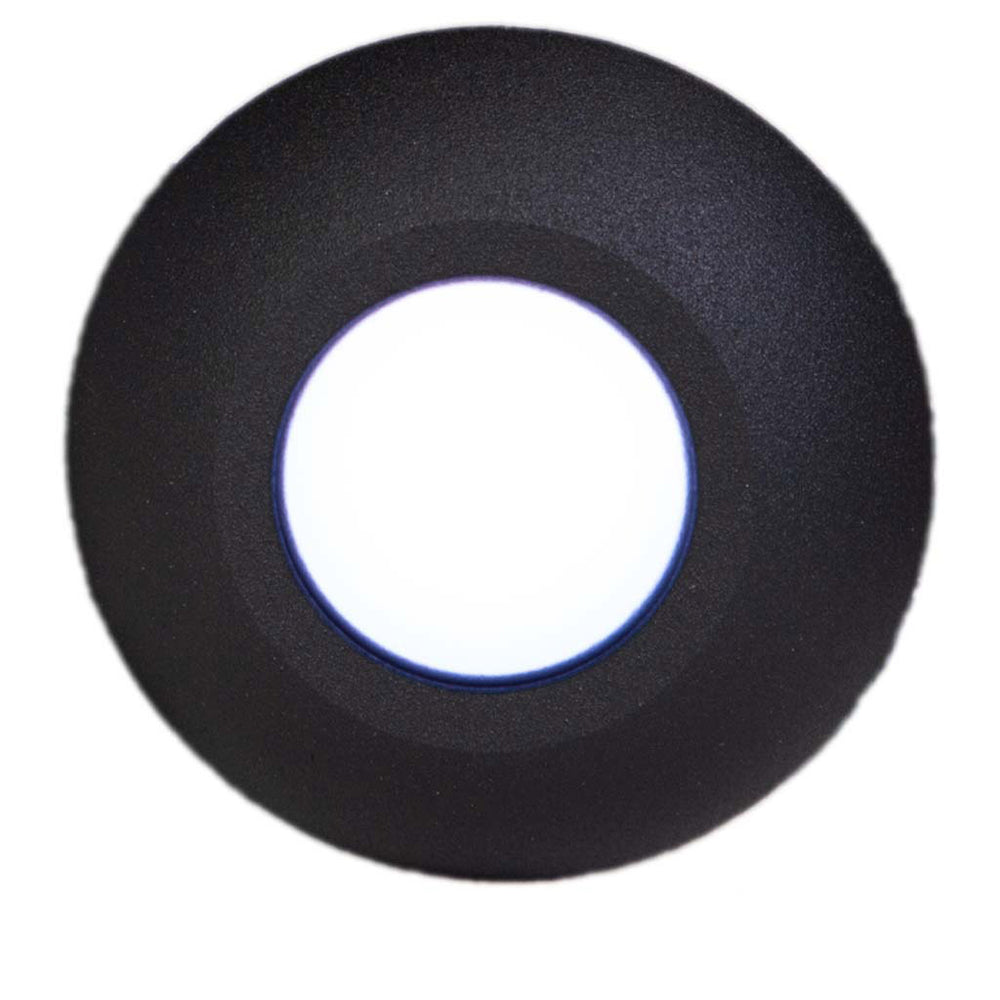 Gravity Surface Mount LED Deck Light | Black Housing | CW
