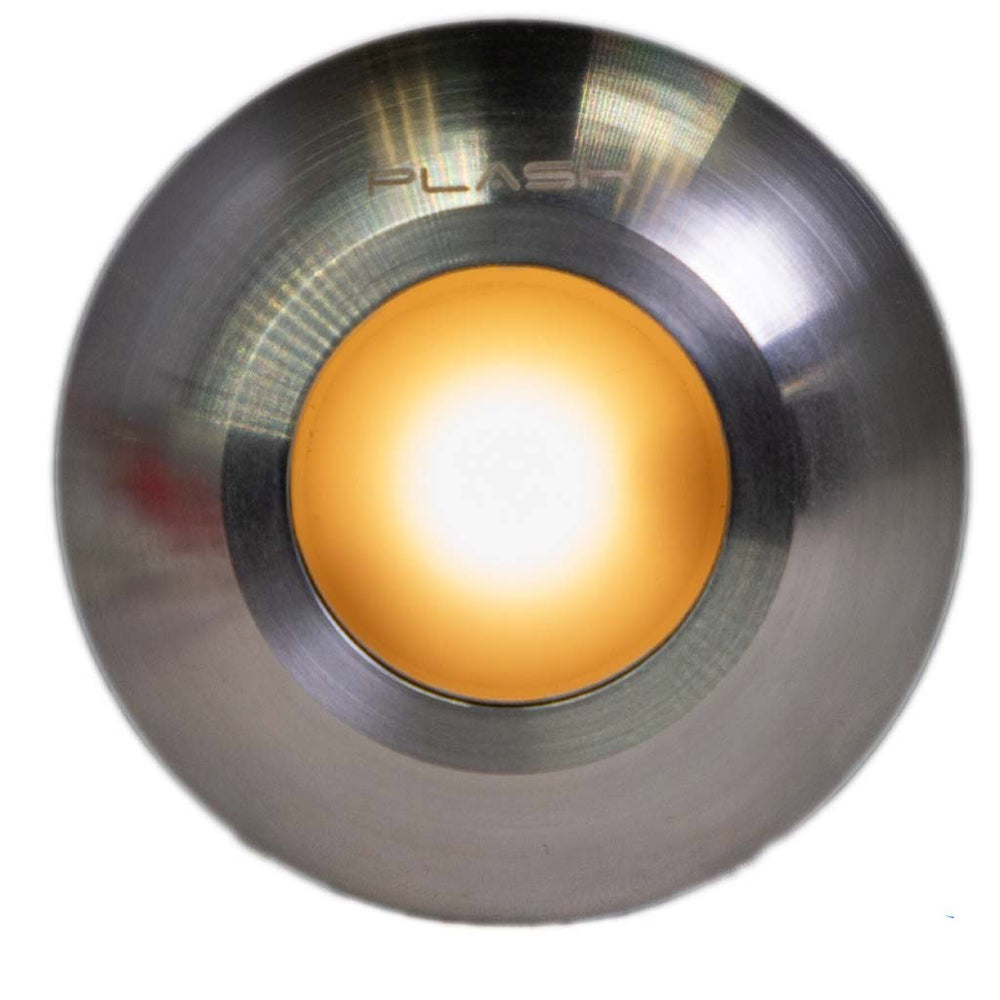 Gravity Surface Mount LED Deck Light | Stainless Steel | WW