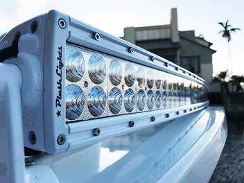 BocaTech Mini LED 15 AMP Resettable Push Button Switch - Marine Rated