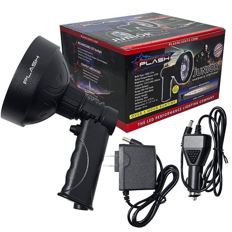 Junior Rechargeable Handheld LED Spotlight | PLASH