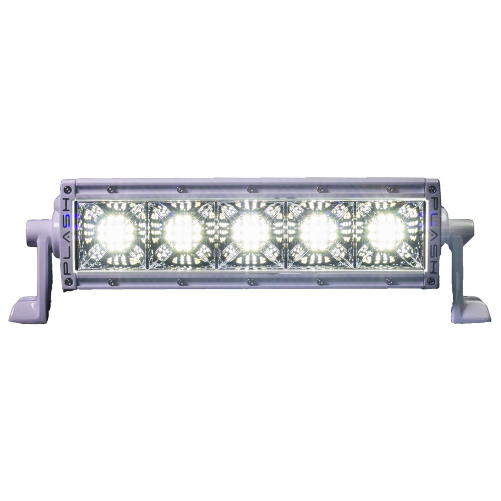XX-Series LED Light Bar for Boats | White Housing | Plash