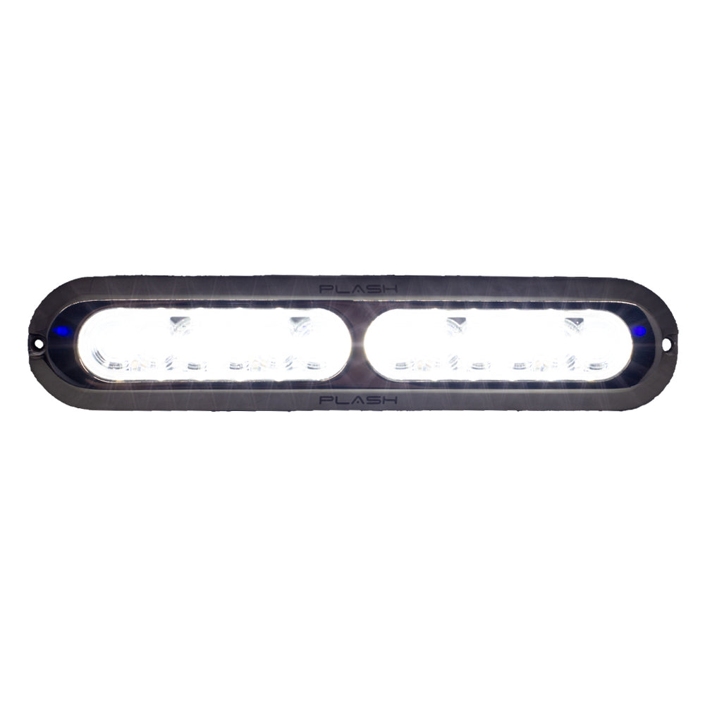 Plash | Marine Transom Lights | White | 316 Stainless Steel