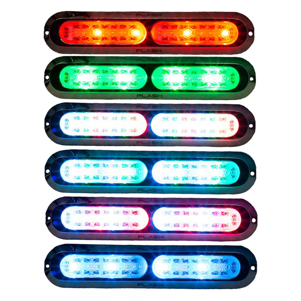 Plash | Marine Steel Transom Lights | Color Changing RGB