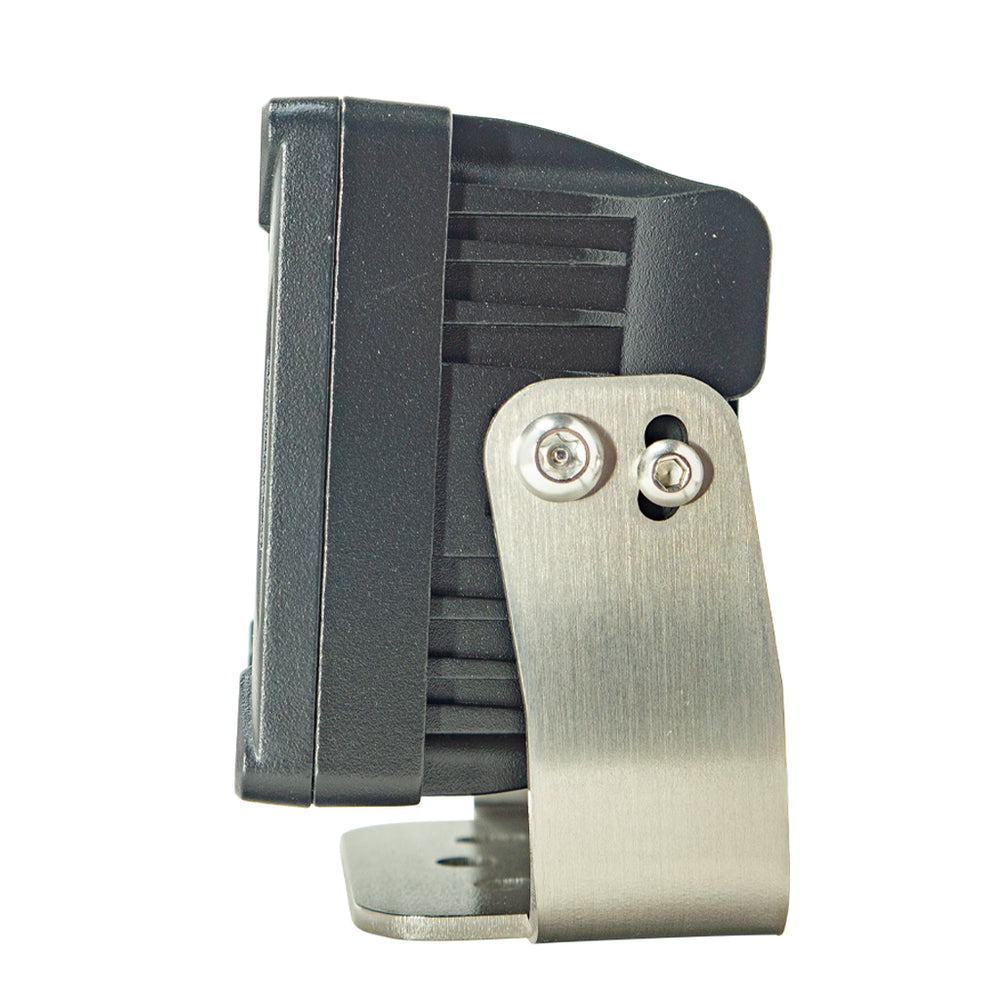 C2-Series LED Cube Light 120W-Diffused Beam-Black Housing