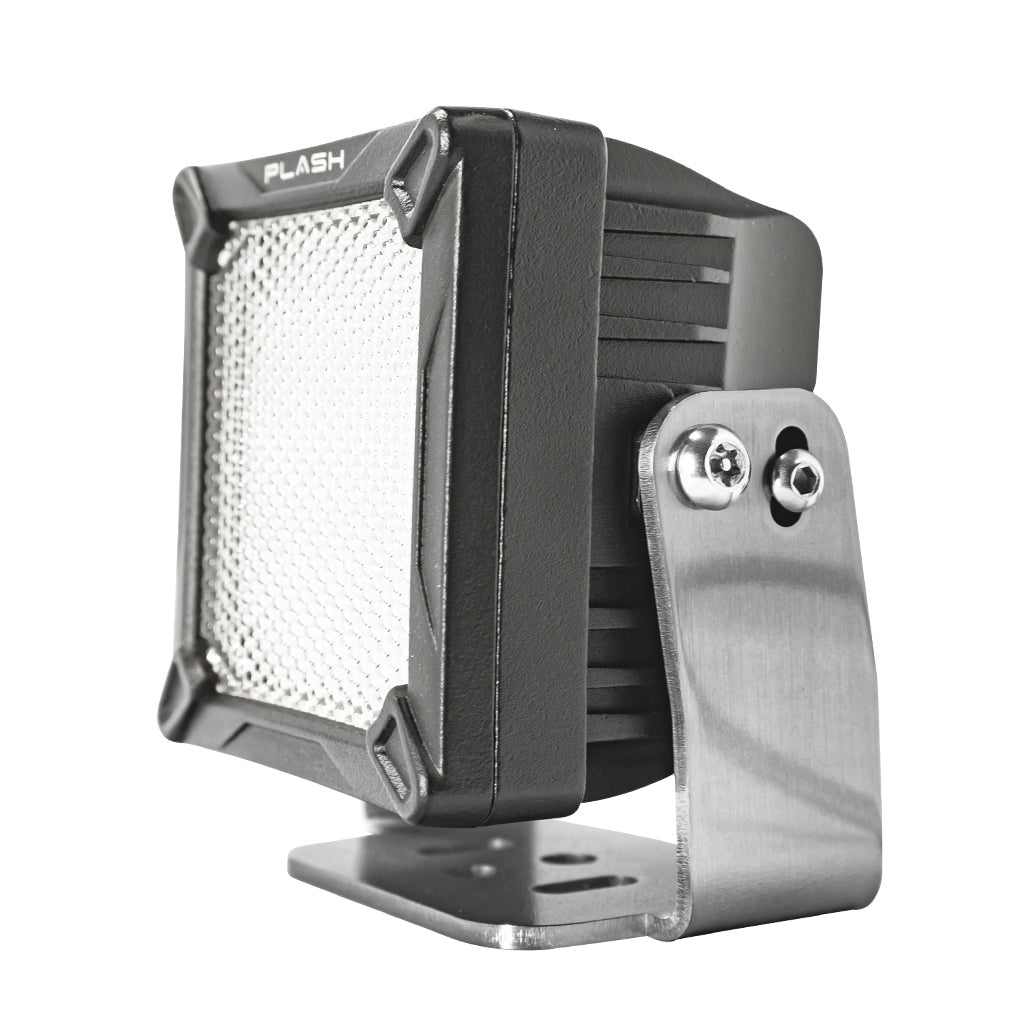 C2-Series LED Cube Light 120W-Diffused Beam-Black Housing