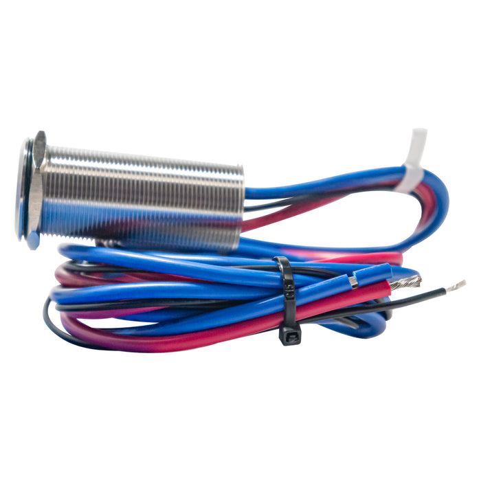 REVERT | HE Dual Color Push Button Switch | 19MM | 316-Steel