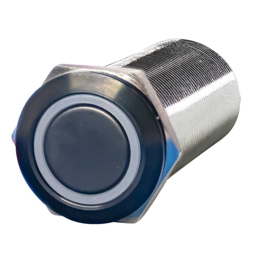 REVERT | HE Dual Color Push Button Switch | 19MM | Black