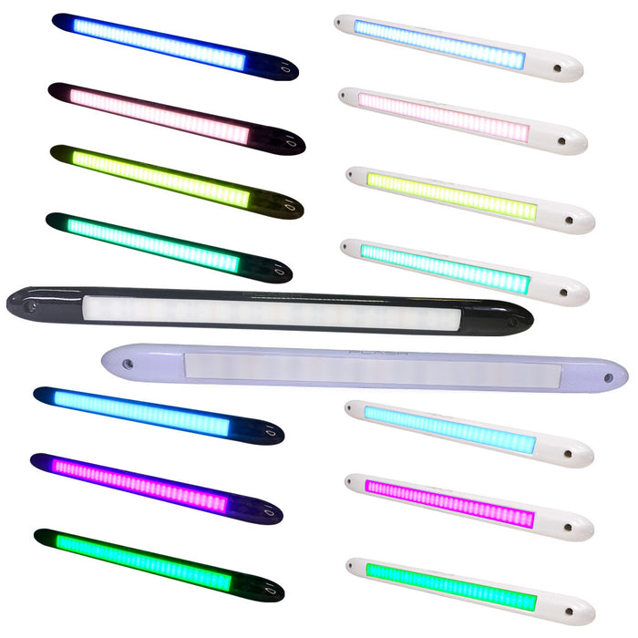 T-Top Pipe Mounted LED Light | Carbon Fiber | RGBW | PLASH