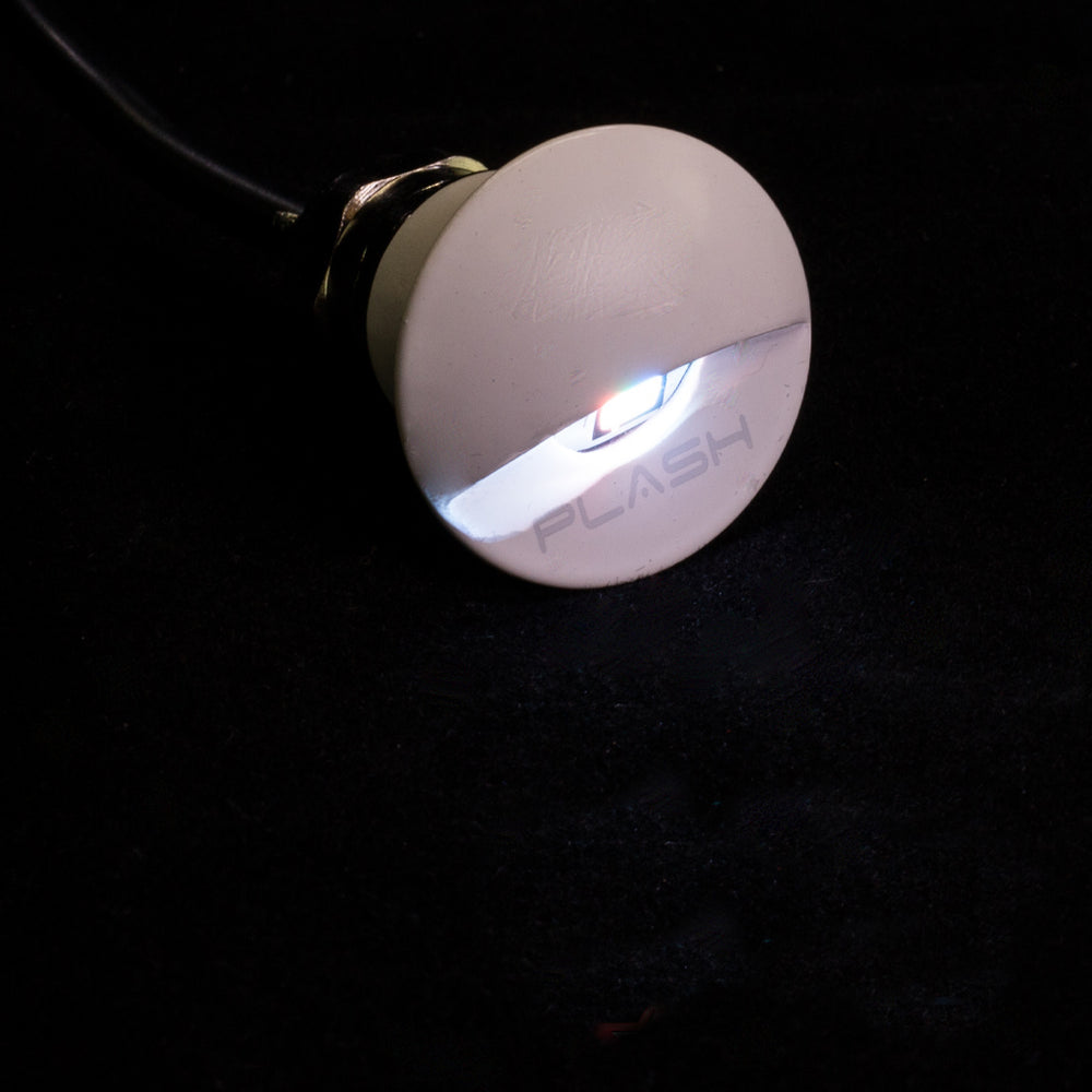 Flush Mounted LED Step Light | Courtesy Boat Light | White