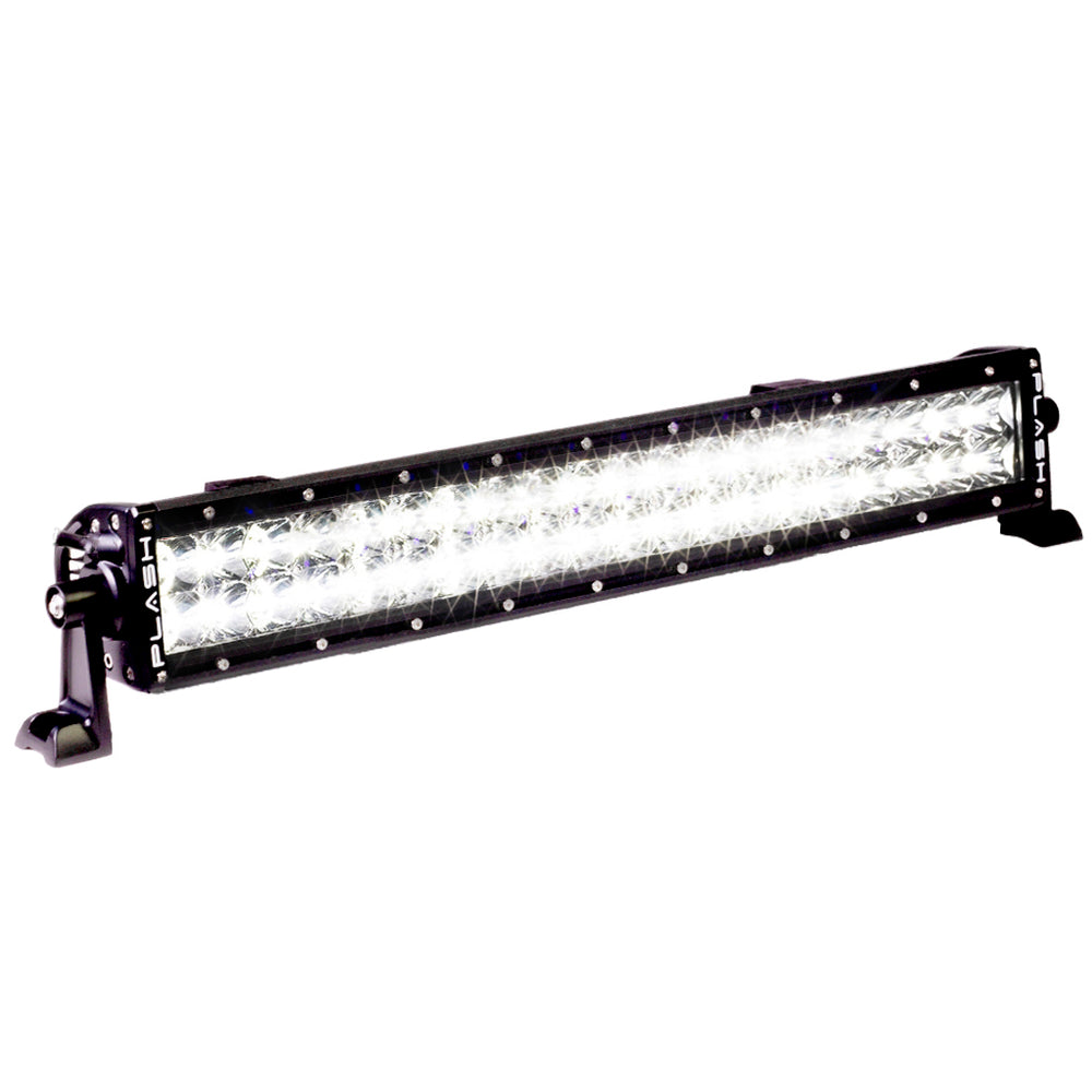 PlashLights 16" XX-Series LED Light Bar - Marine Black (5W)