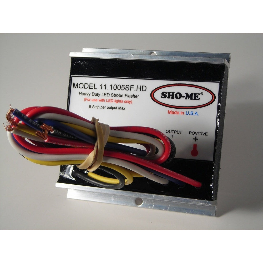 Sho-Me HD LED Flasher | Solid-State | 12V | Made in USA