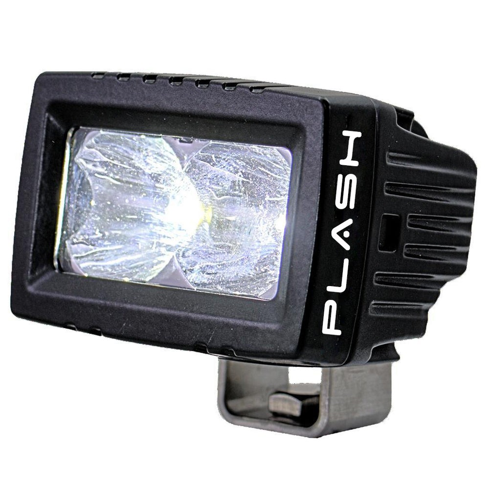 PlashLights 20W Low Profile LED Light - 8° Spot Beam