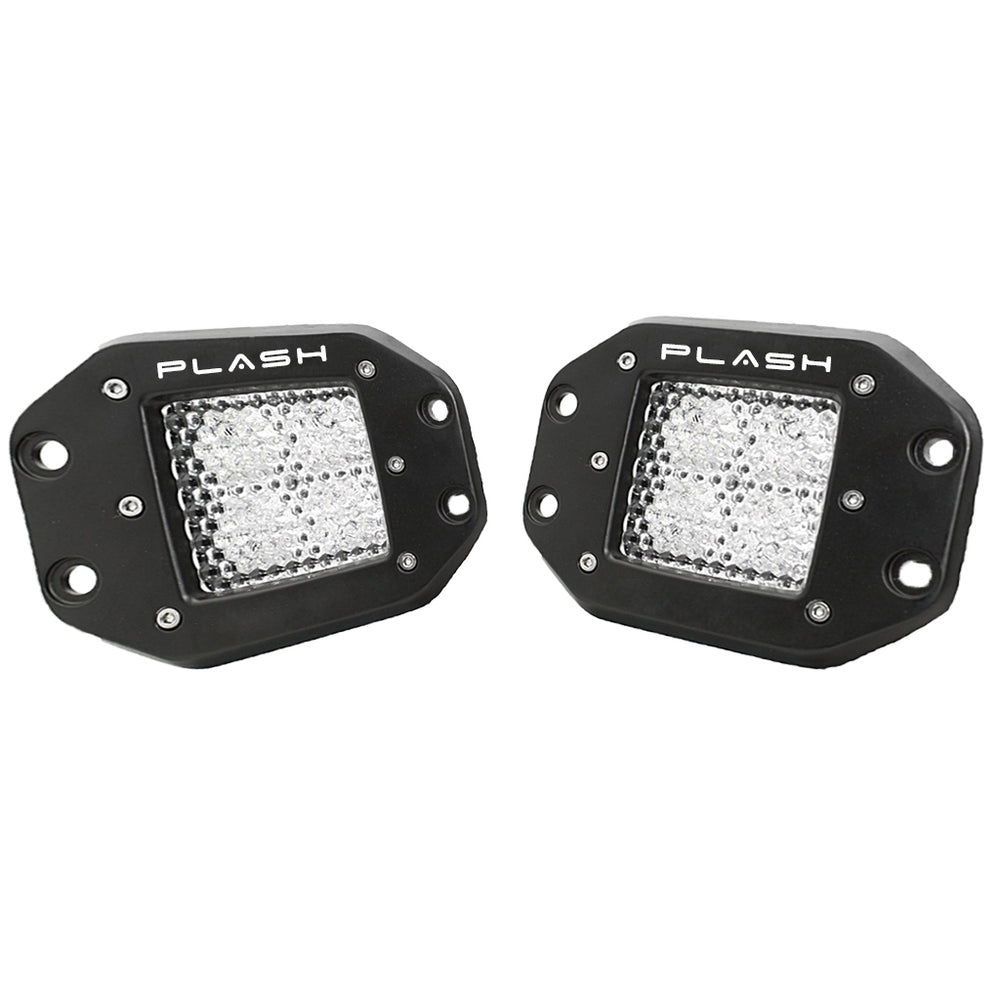 Flush Mounted LED Lights | Linear Cube & Low Profile | Plash