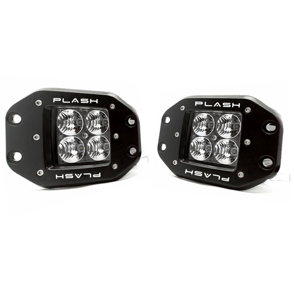 40W Flush Mounted LED Cube Light | Ultra Bright | Plash!