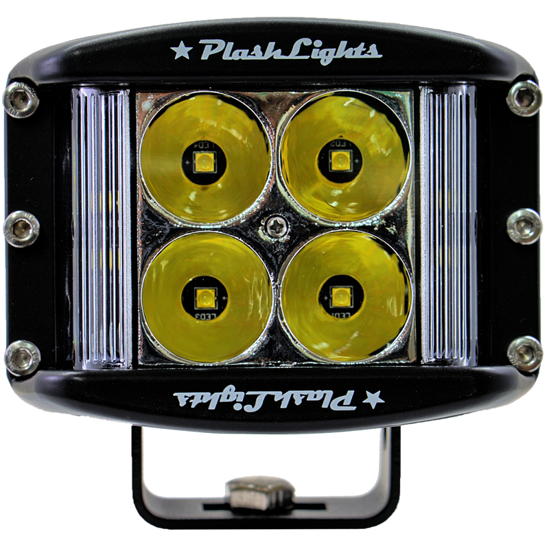 PlashLights 60W Side Shooting LED Cube Lights