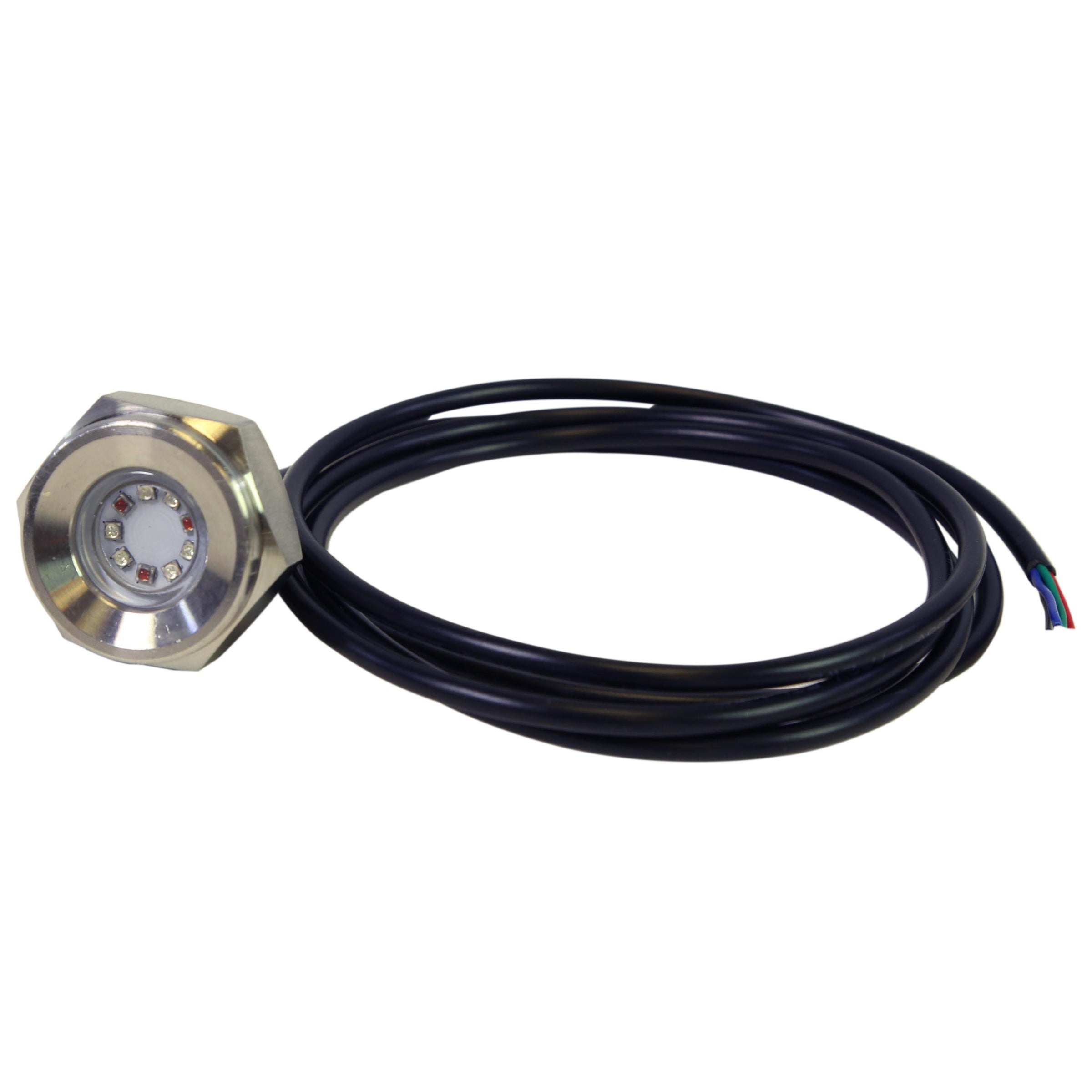 Plash | Marine LED Drain Plug Light | 316 Stainless Steel