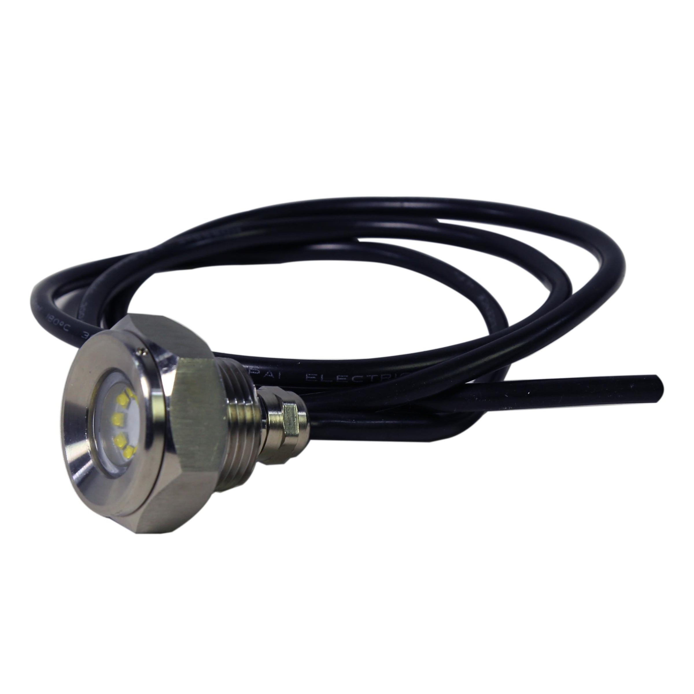 Plash | Marine LED Drain Plug Light | 316 Stainless Steel