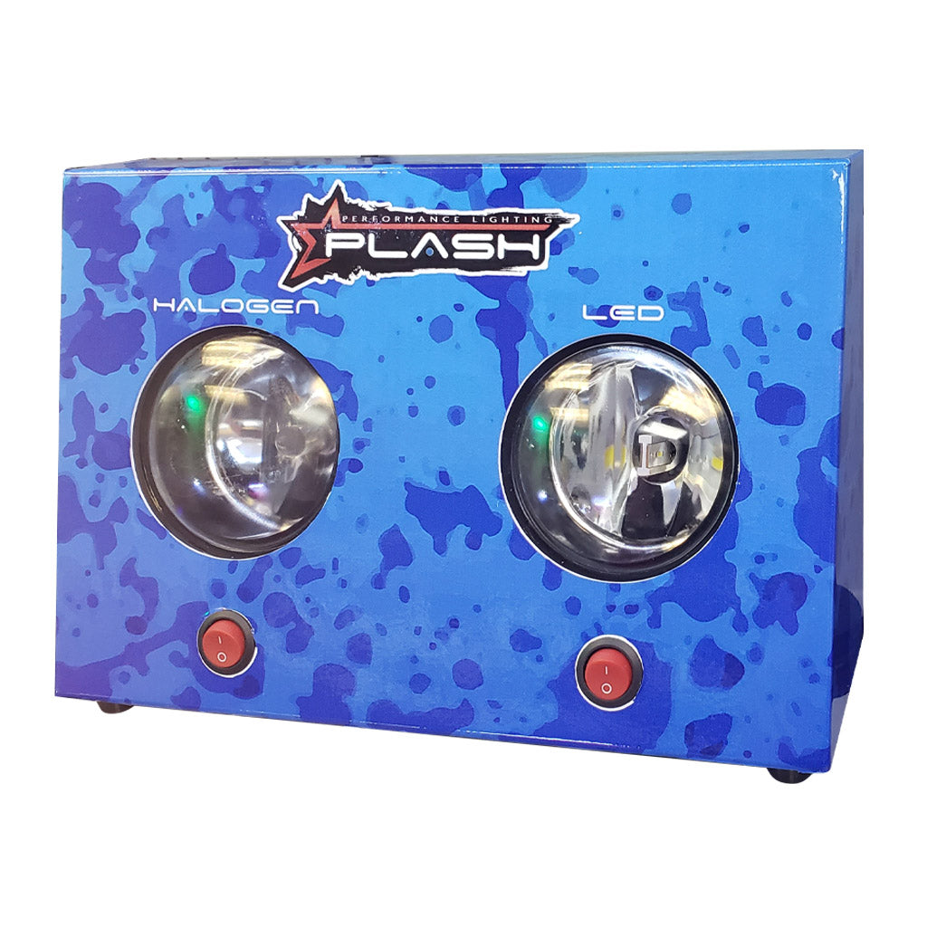 Halogen vs LED Headlight Dealer Display | PLASH