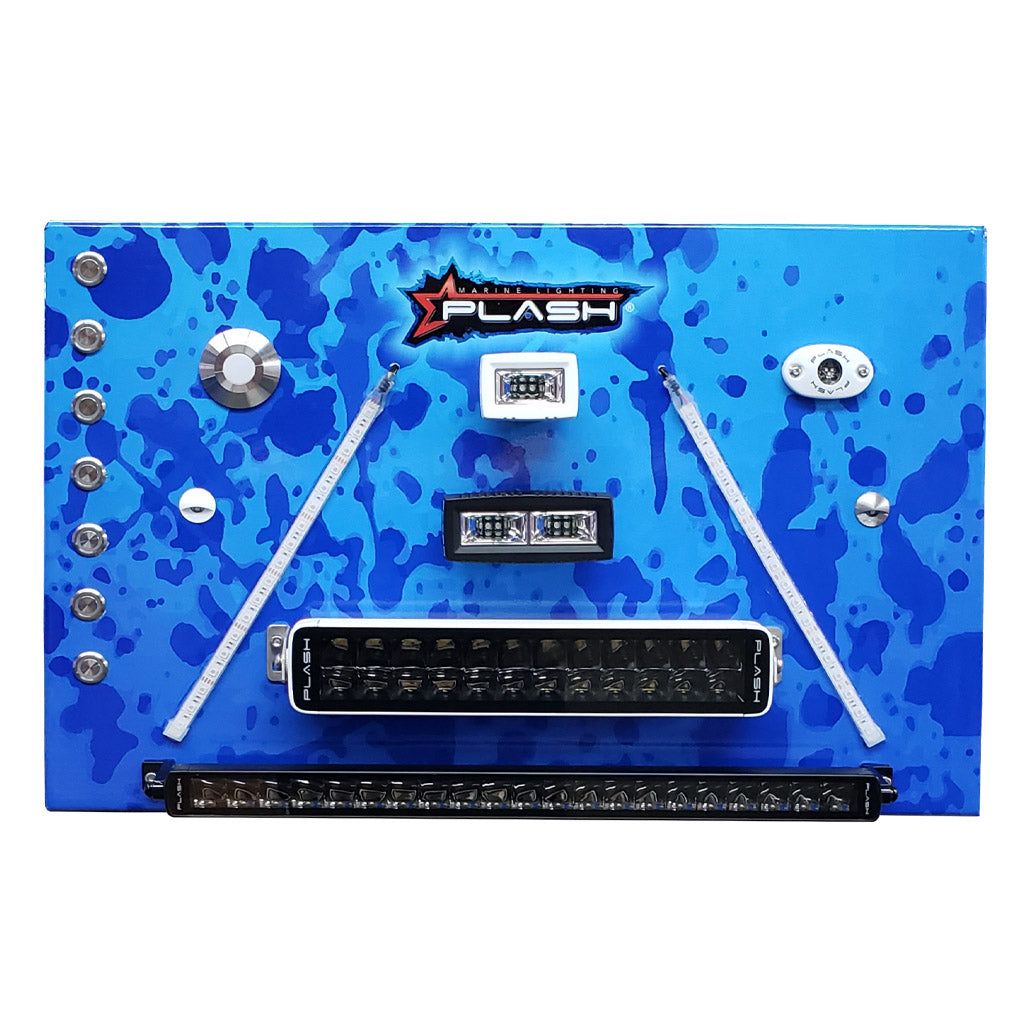 Plash Dealer Marine LED Light Display - Shelf
