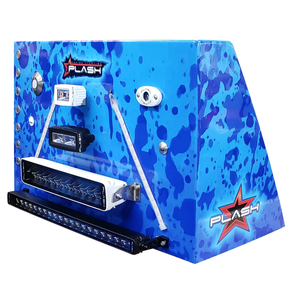 Plash Dealer Marine LED Light Display - Shelf