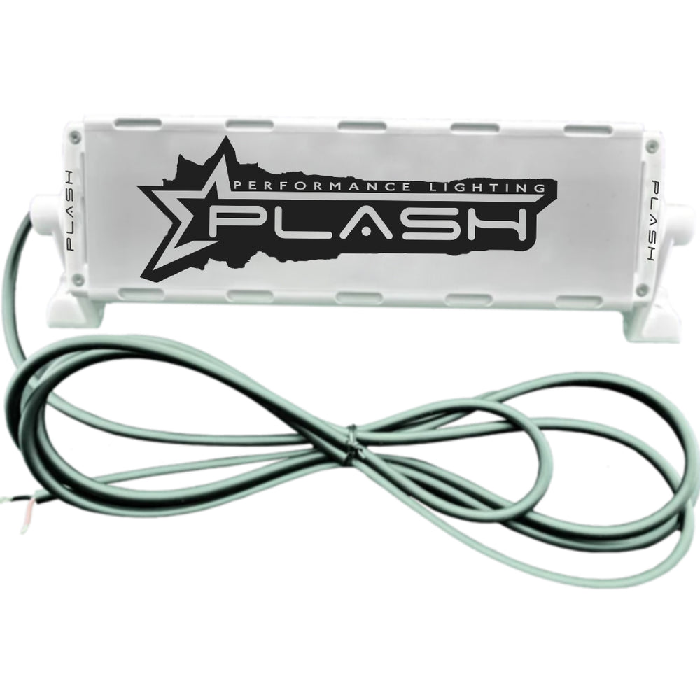 XX-Series LED Light Bar for Boats | White Housing | Plash