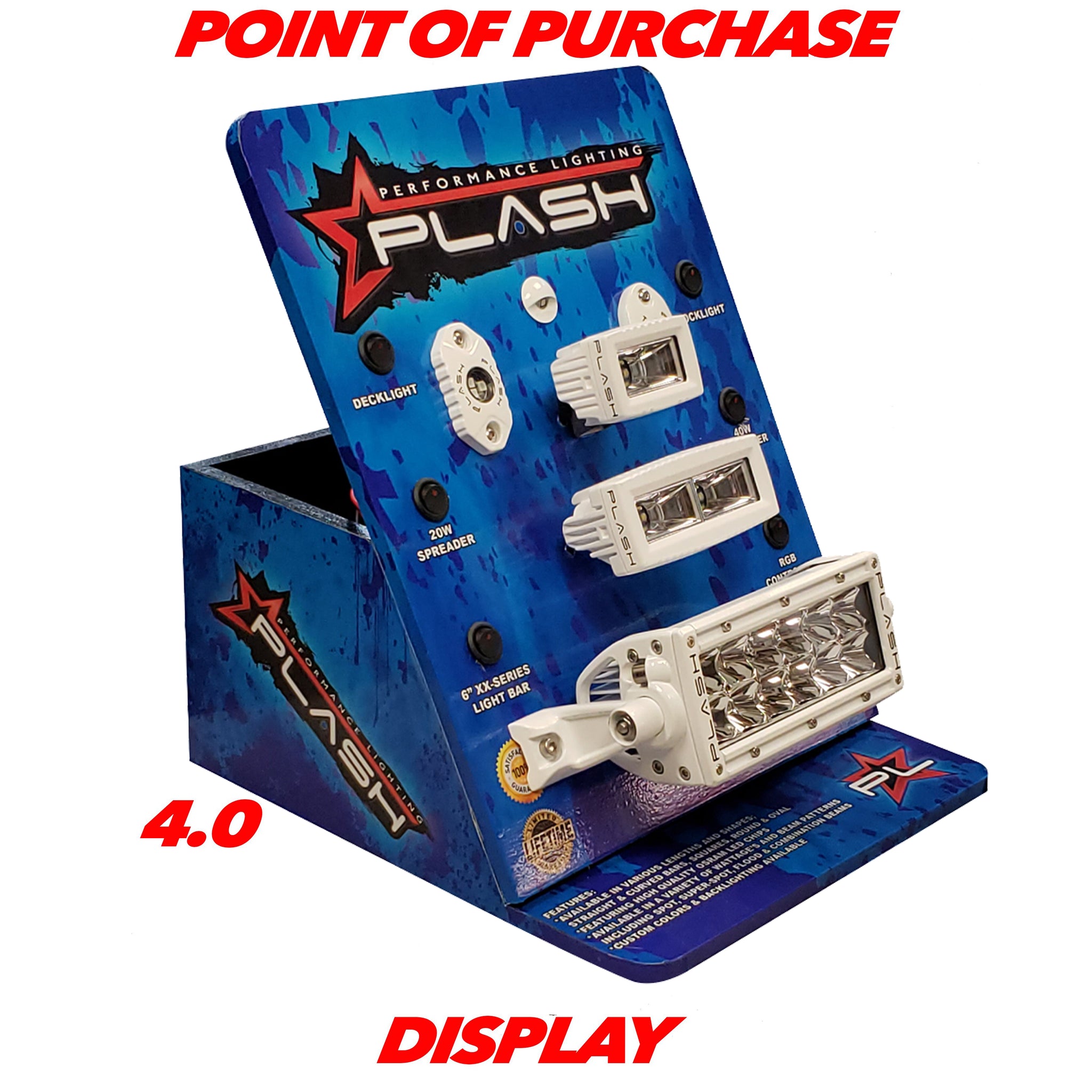 Marine LED Light POP Display | Product Display | Plash