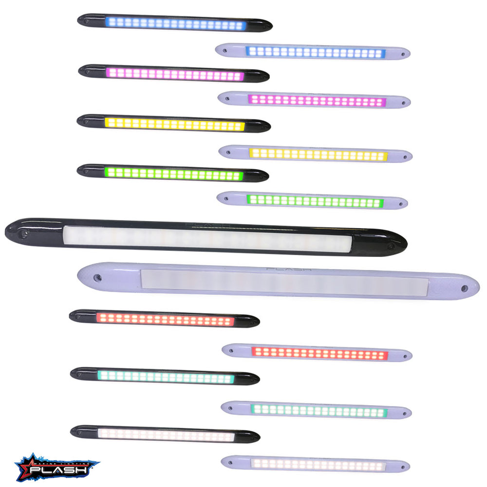 T-Top Pipe Mounted LED Light | Carbon Fiber | RGBW | PLASH