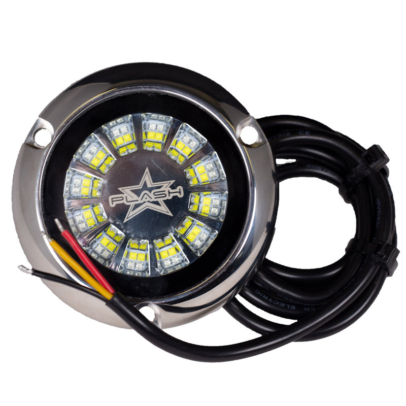 EPIK Marine Underwater Transom Lights | Dual Color | Blue + White