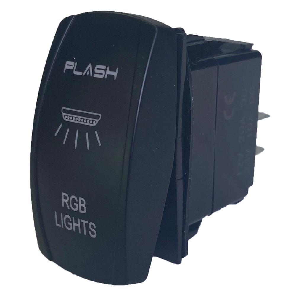 Plash RBG Rocker Switch | Waterproof Rocker Switch